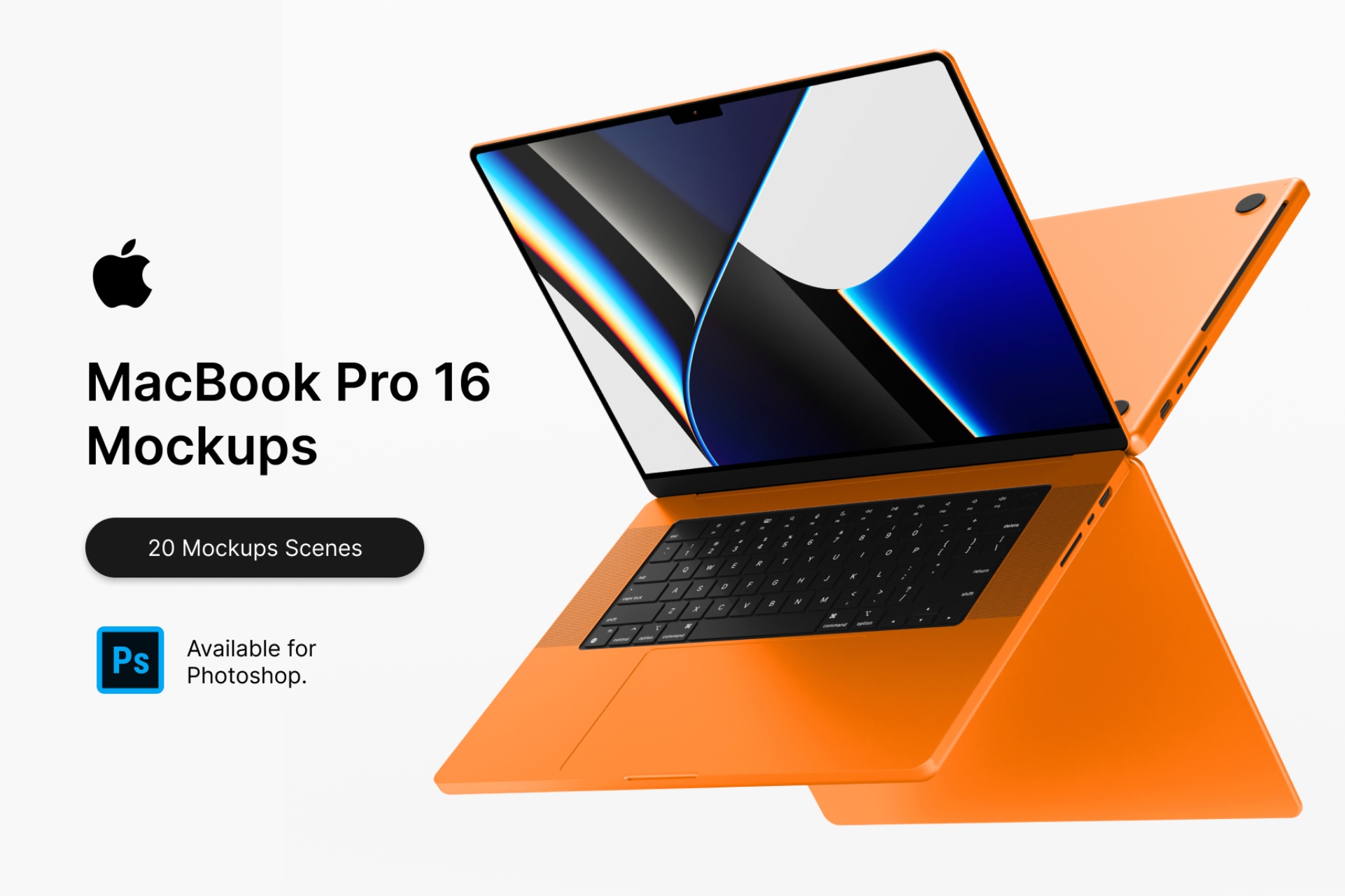 Macbook Pro 16 M1 PRO Mockup PSD Free Download IMockups